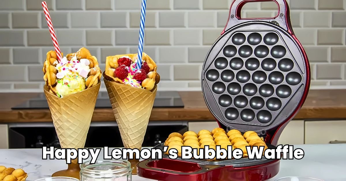 Happy Lemon’s Bubble Waffle Recipe - My Recipes Haven